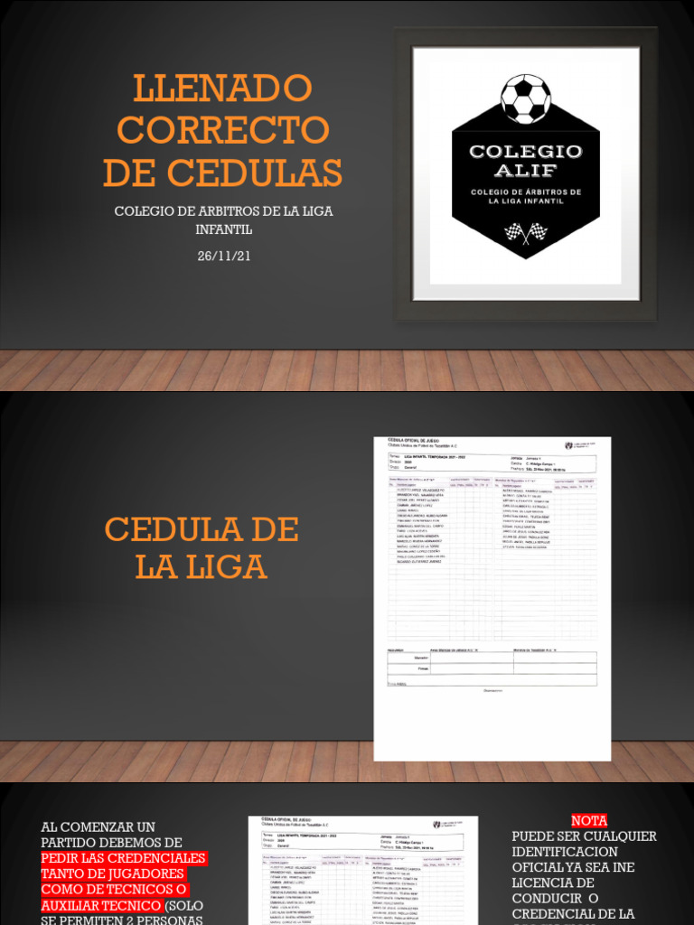 Llenado de Cedulas-1 | PDF