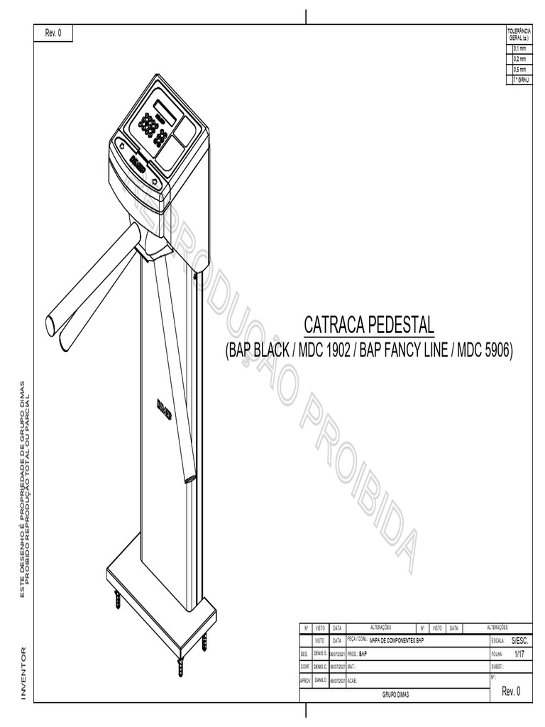 Mapa de Componentes BAP FANCY LINE V2 | Download grátis PDF | Ferro ...