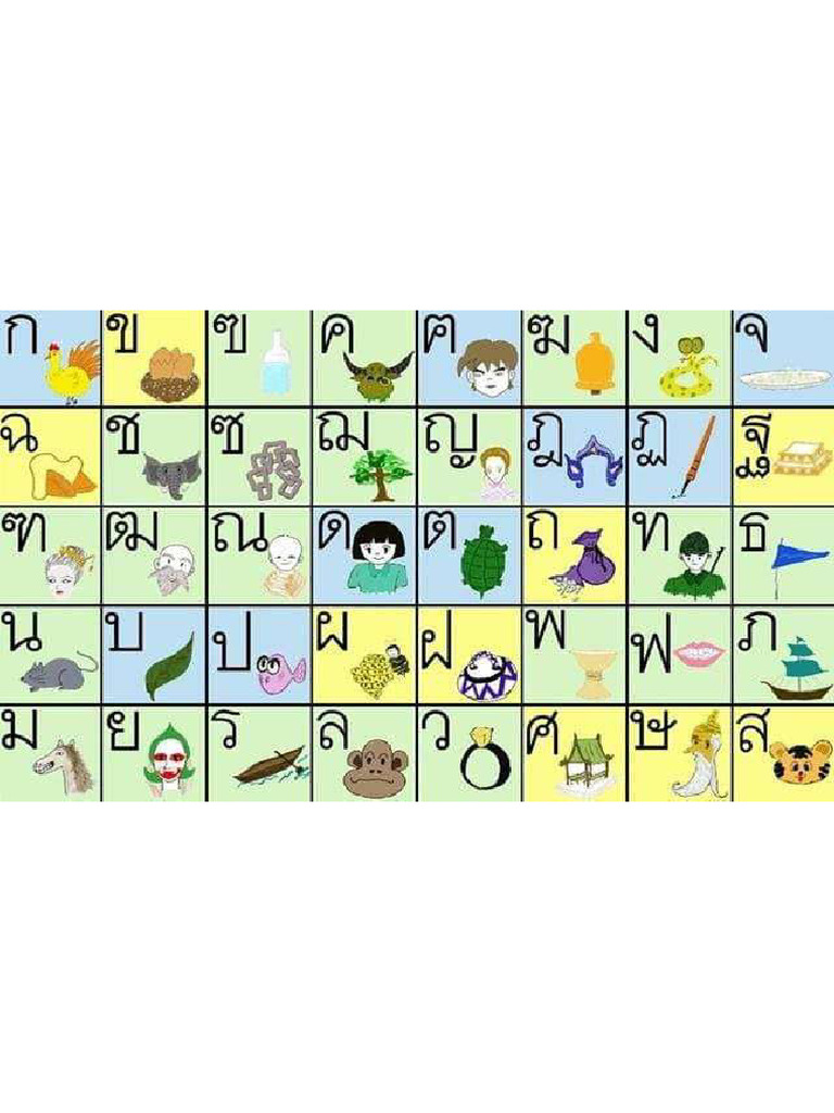 Alphabet Thaï | PDF