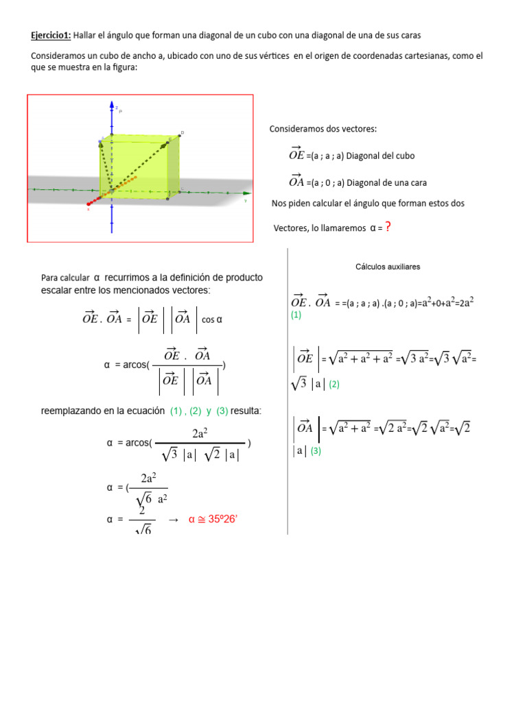 Clase 2 - Ejercicios | PDF | Vector Euclidiano | Análisis matemático