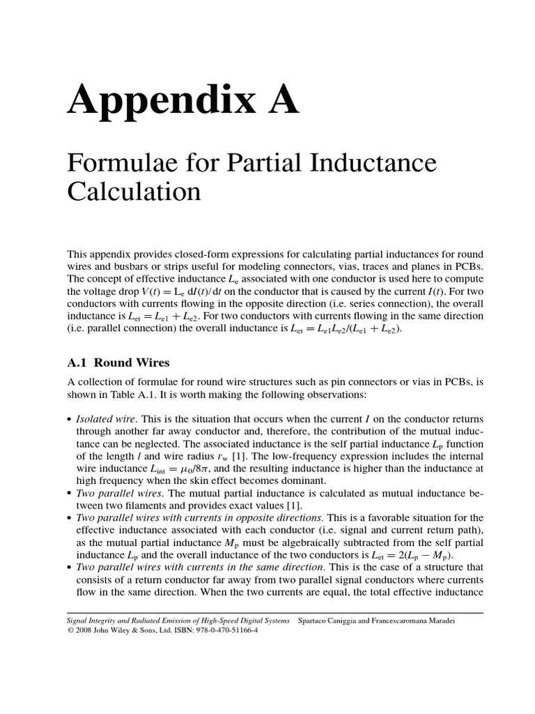 Signal Integrity and Radiated Emission of High Speed Digital Systems - 2008 - Caniggia ...