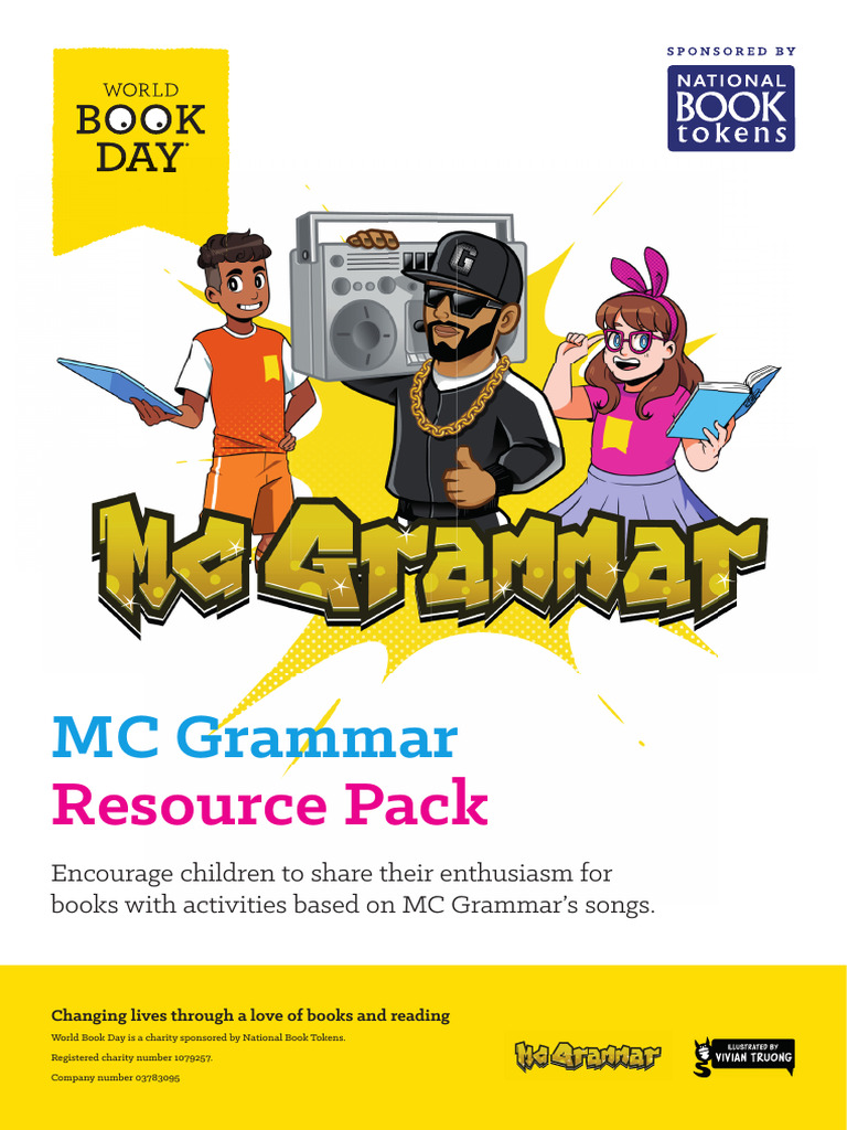MC Grammar's World Book Day Rap Pack | PDF | Poetry | Rapping