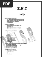 ENT Mcqs | PDF | Human Nose | Ear