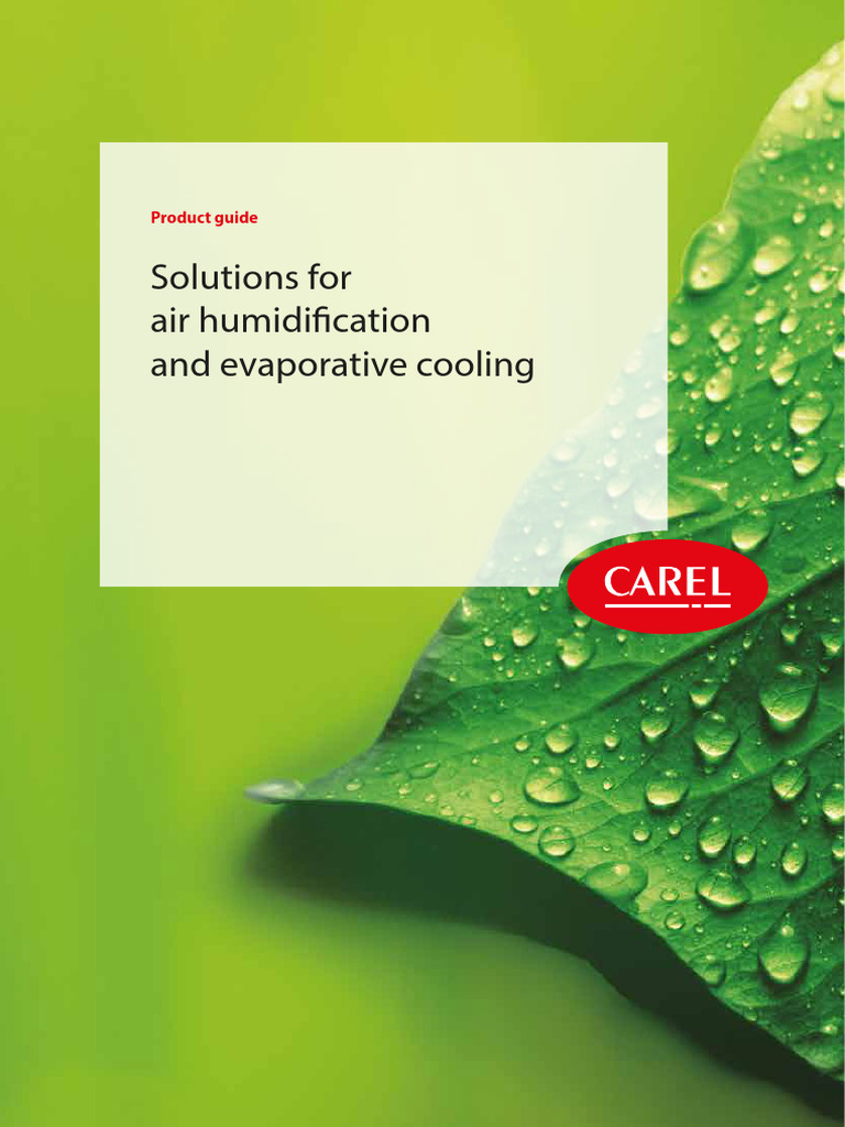 Product Guide - Solutions For Air Humidification and Evaporative ...