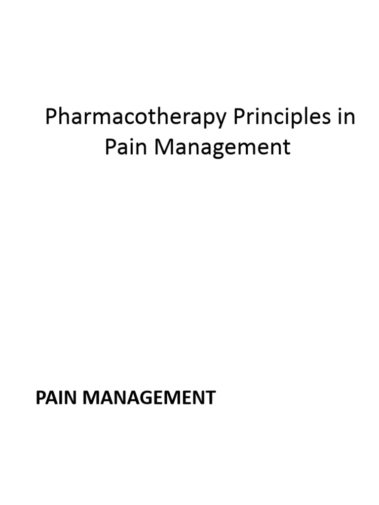 Pain Managment | Download Free PDF | Pain | Analgesic