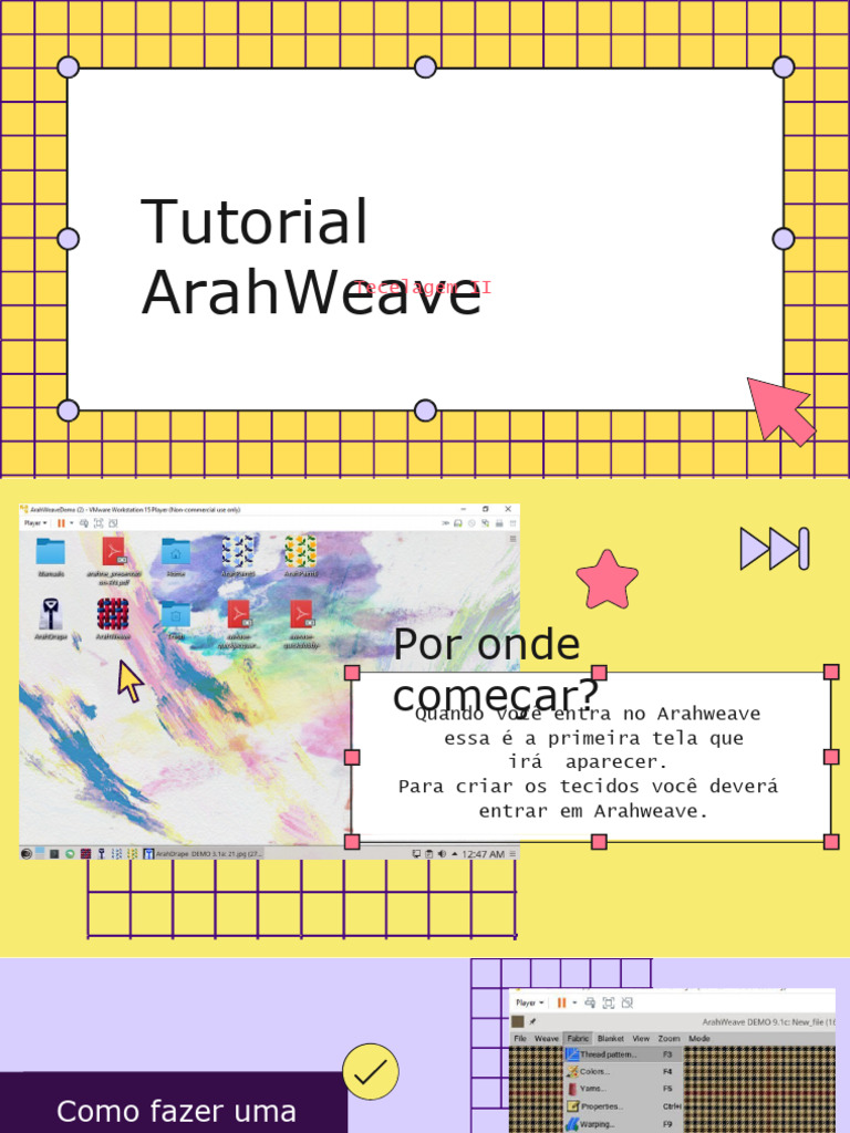 Tutorial ArahWeave | PDF