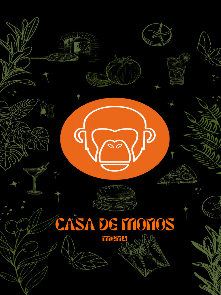 Menu Oficial Carta de Monos - by - JuanDavidRedondo | PDF