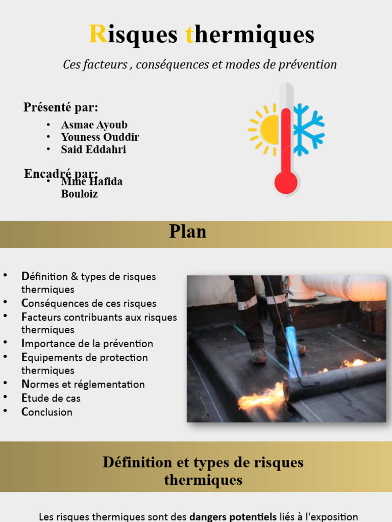 Risques Thermiques | PDF