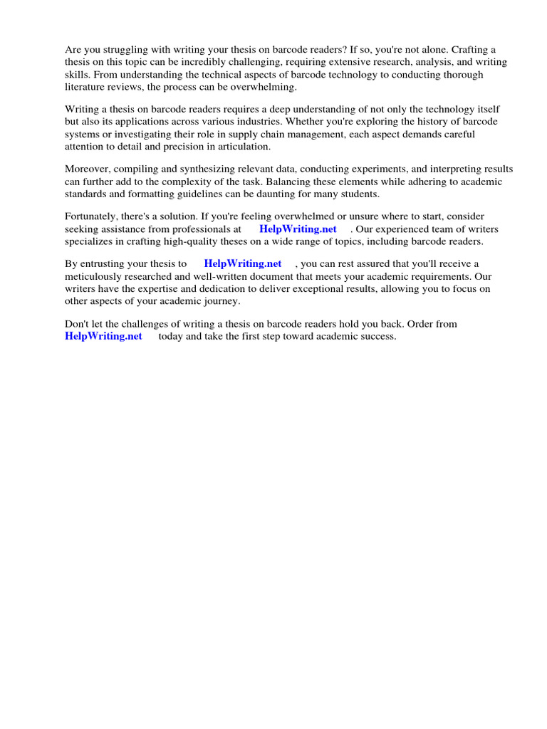 Barcode Reader Thesis Pdf Barcode Image Scanner 5542