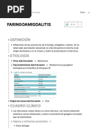 Faringitis Bacteriana y Viral | PDF | Estreptococo | Ciencias de la Salud
