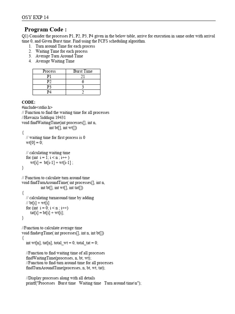 Osy Exp 14 | PDF | Computers