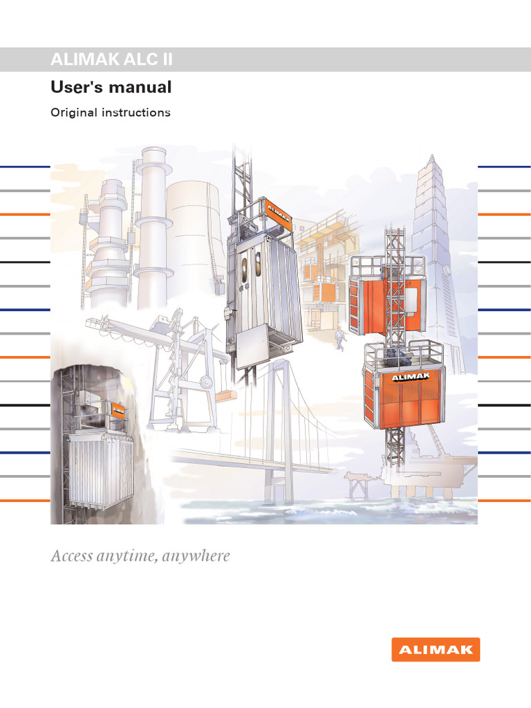 Alimak Alc - II | PDF | Elevator | Battery Charger