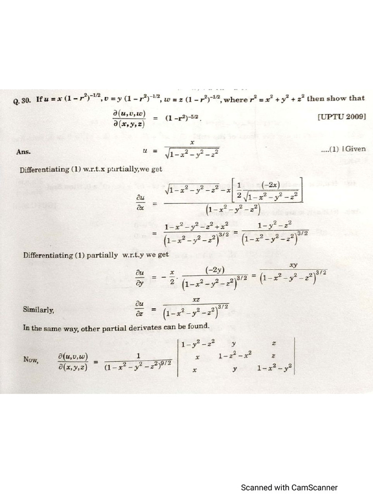 Differential Calculus Problems | PDF