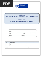 NSTech grade 5 Term 1 Practical Task | PDF | Plants | Natural Environment