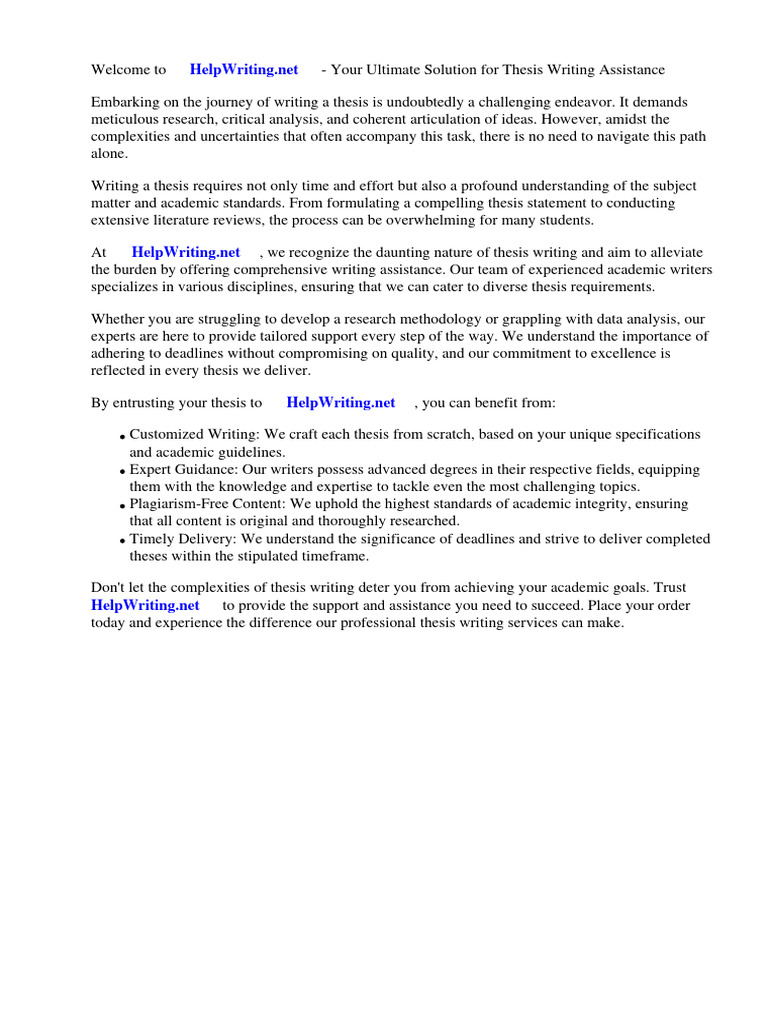 How To Make A Good Thesis Statement For A History Paper | PDF | Essays ...