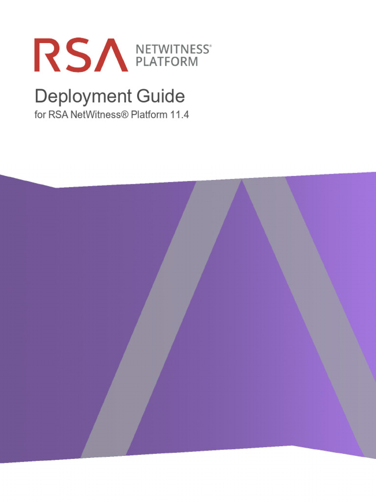 Rsa NW 11.4 Deployment Guide | PDF | Booting | Server (Computing)