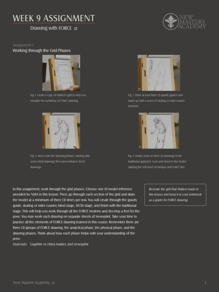 Mastering FORCE Drawing Techniques | PDF