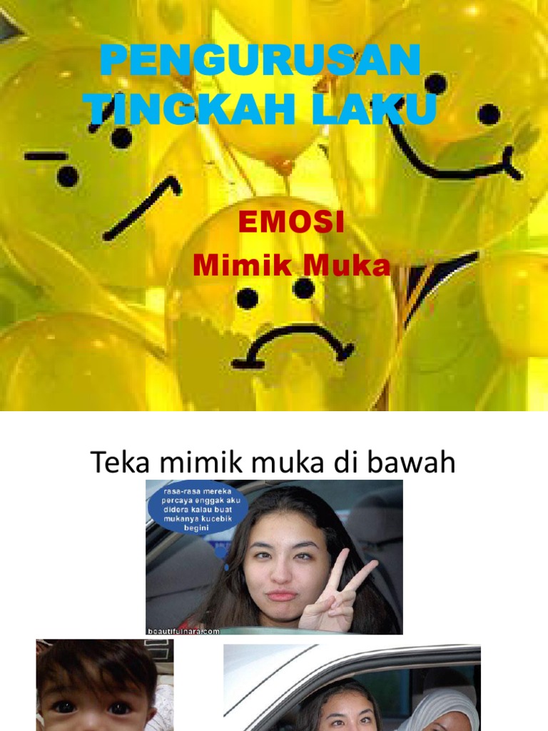 Emosi - (Mimik Muka) | PDF