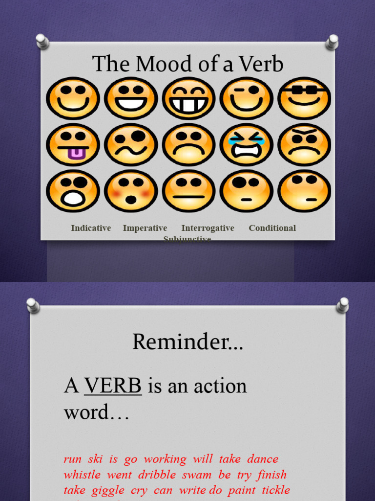 Understanding Verb Moods in English | PDF | Language Mechanics ...