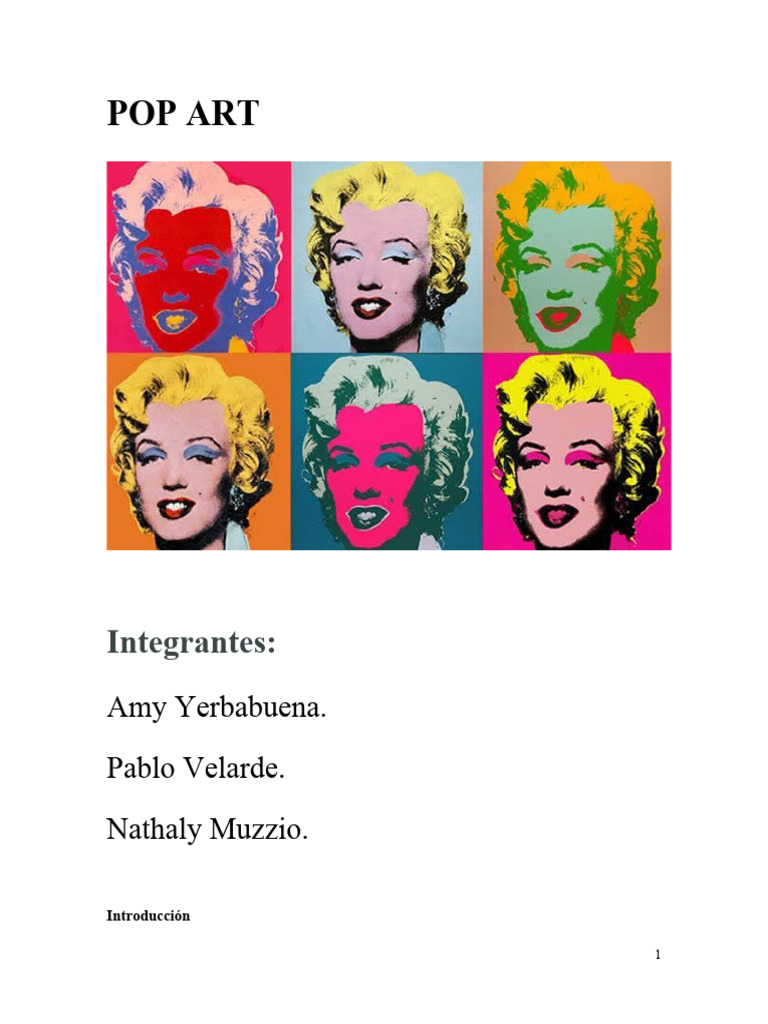 Pop Art | PDF | Las artes