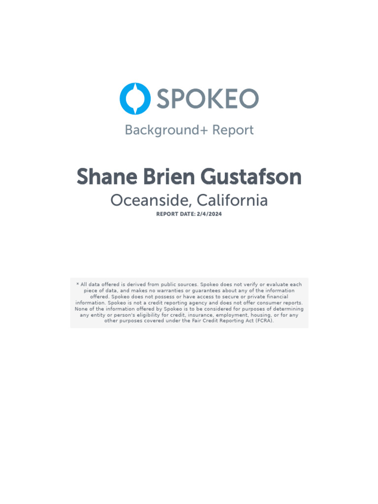Report For Shane | PDF | Credit Bureau | Economies