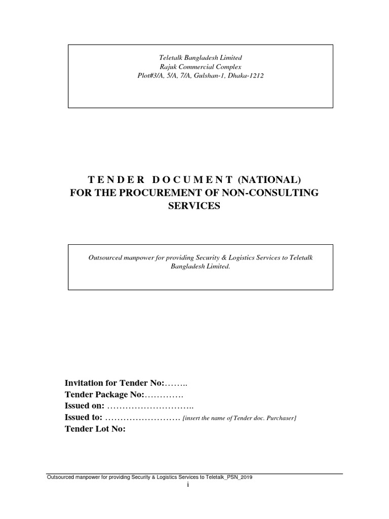 Teletalk Sec | PDF | Procurement | Taxes