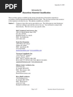 Hazardous Materials Segregation Table | PDF | Dangerous Goods | Chemistry