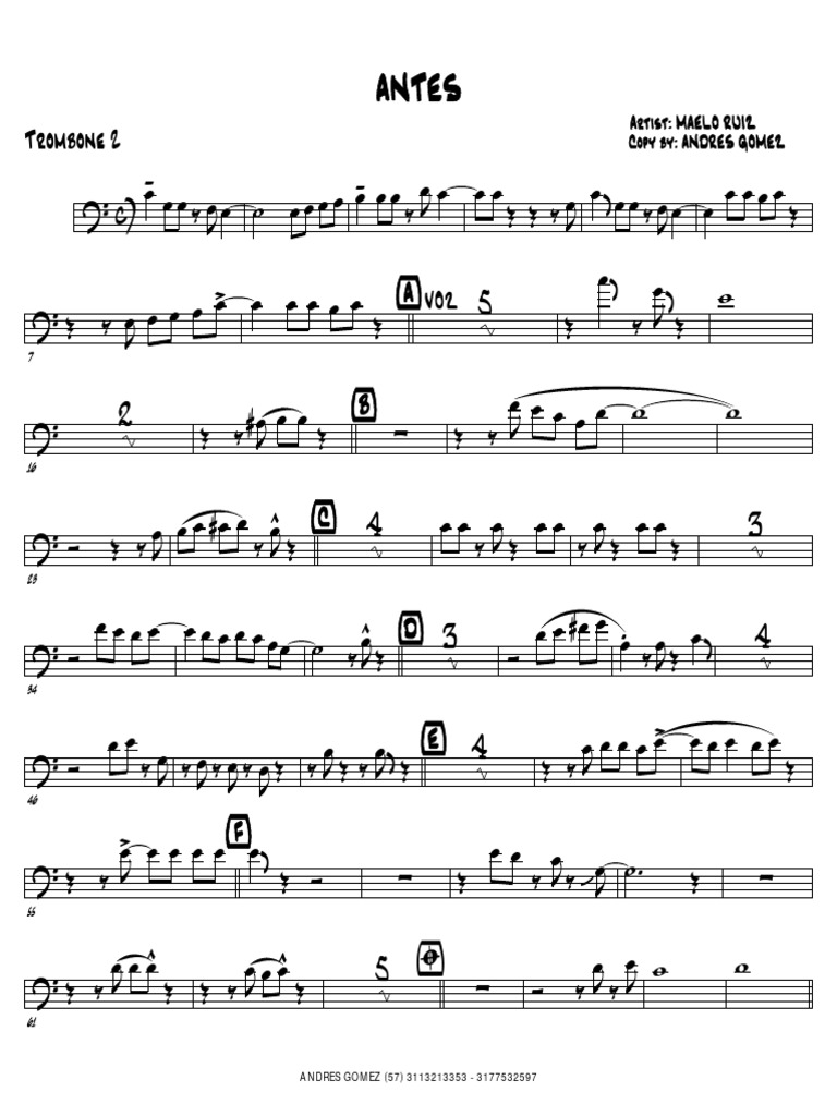 Trombone 2 | PDF