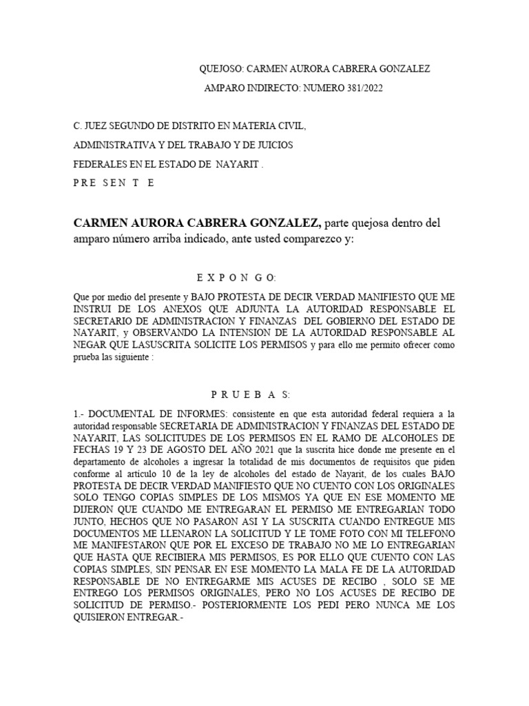 Escrito Nuevas Pruebas | PDF | Justicia | Crimen y violencia Escrito Nuevas Pruebas | PDF | Justicia | Crimen y violencia