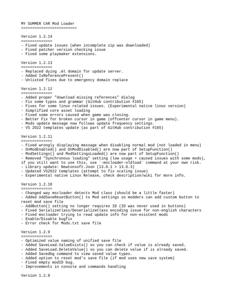 Changelog | Download Free PDF | Command Line Interface | Software Bug