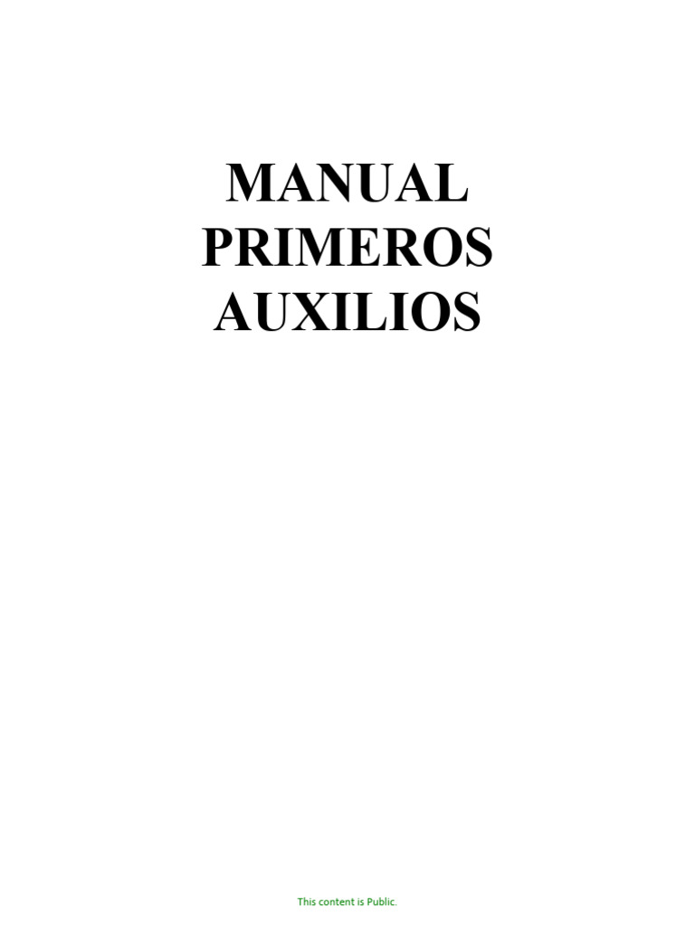 Manual de BPA | PDF | Quemar | Presión sanguínea