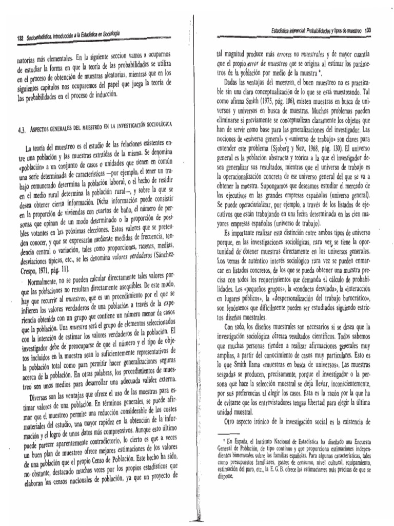 Socioestadistica García Ferrando - Pp. 132-151 | PDF