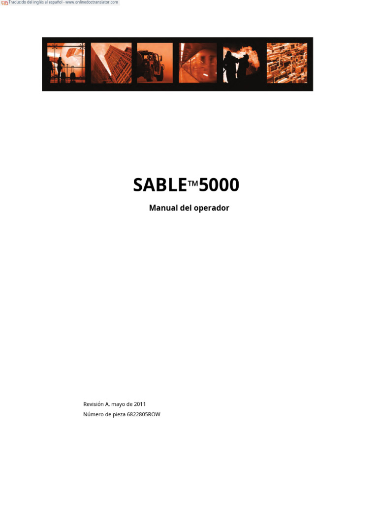 Manual de Usuario Sabre 5000 ESPAÑOL | PDF | Desintegración radioactiva ...