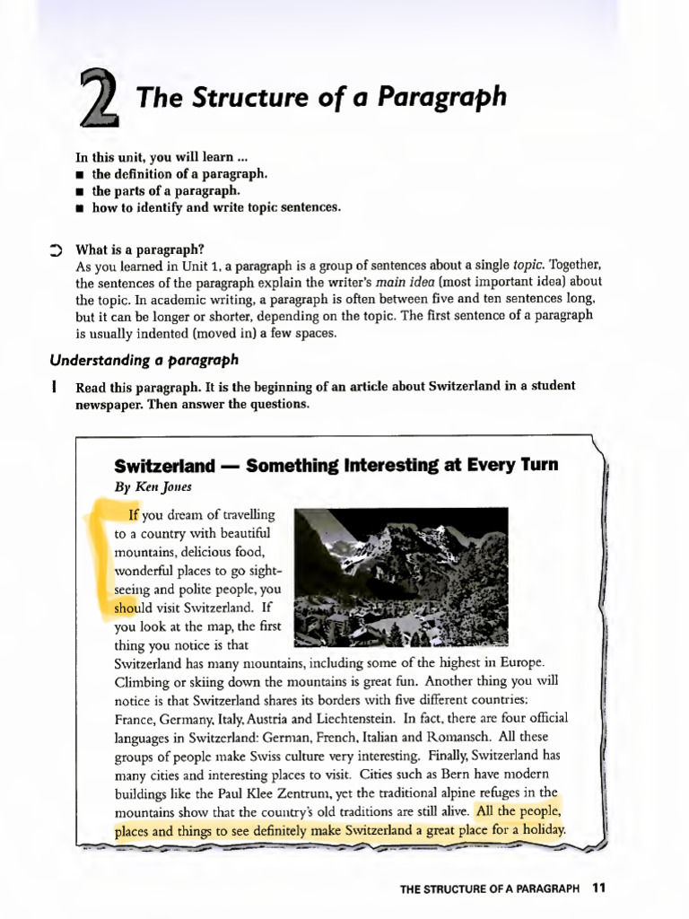 College Writing From Paragraph To Essay - 2paragraph | PDF