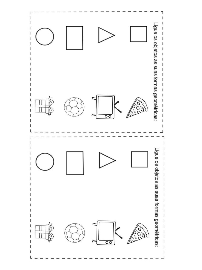 Ativ. Grupo-Relacioando As Formas Geometricas Básicas | PDF