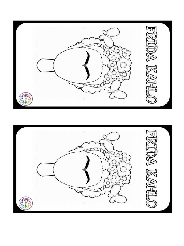 Ativ.1º Ano - A Artista Frida Kahlo | PDF