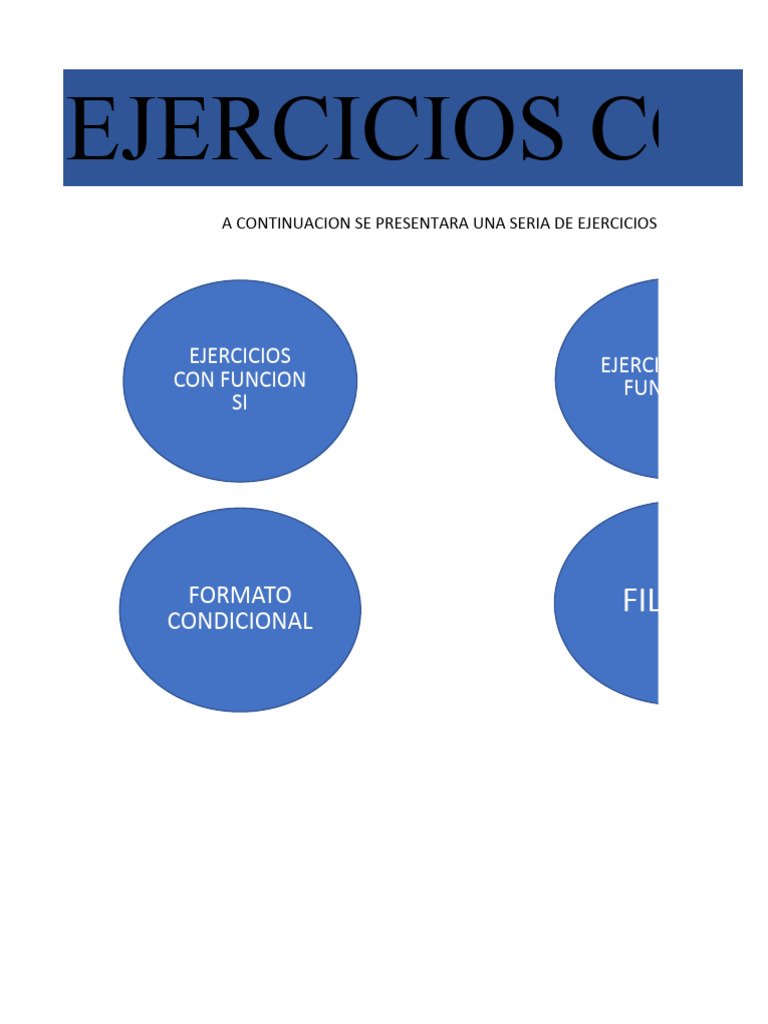 Ejercicios Avanzados de Excel | PDF