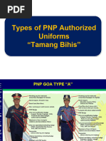 PNP Rank Classification and Its Counterpart in The Military | PDF
