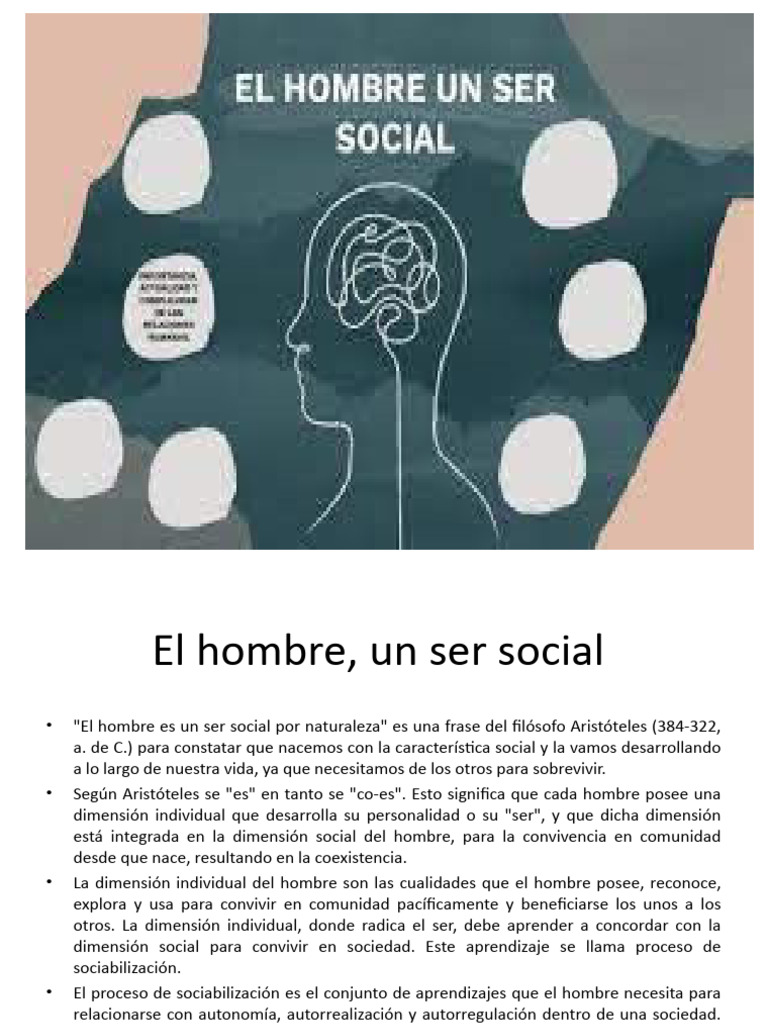 El hombre como ser social según Aristóteles | PDF | Alma | Platón