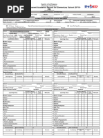 School Form 10 SF10 Learner's Permanent Academic Record For Elementary ...