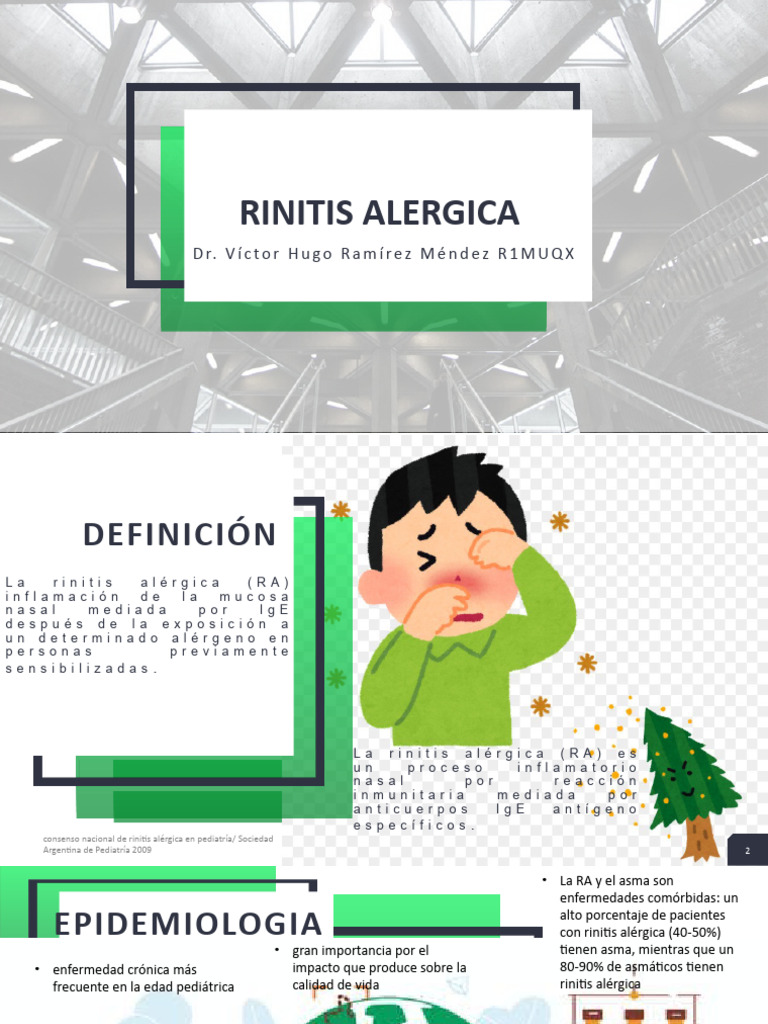 Rinitis Alergica | PDF | Alergia | Asma