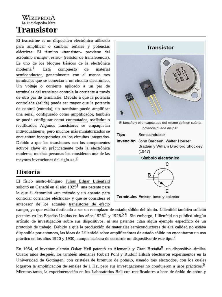 Transistor | PDF