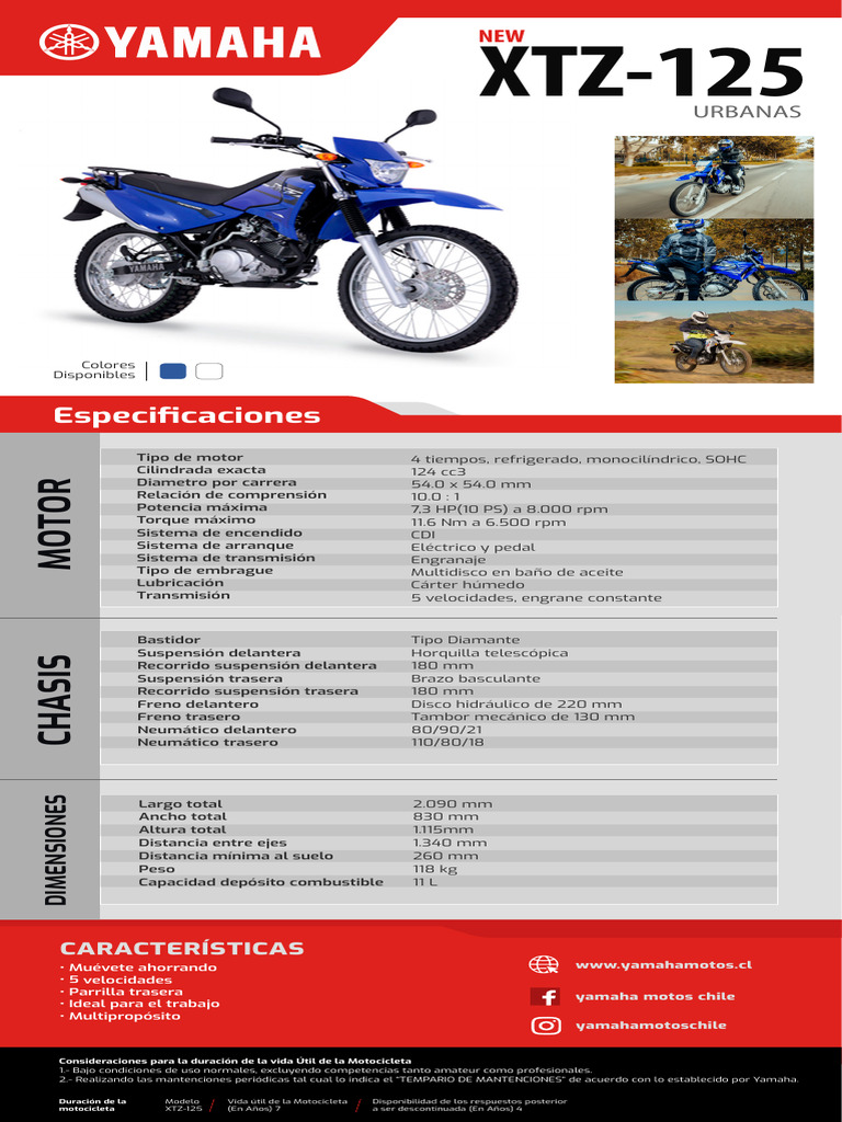 XTZ 125 New | PDF