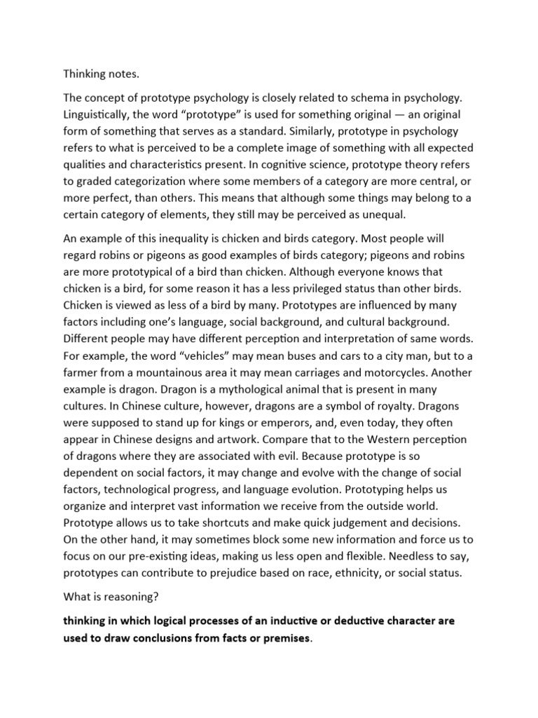 Document Thinking 1 Pdf Logic Argument