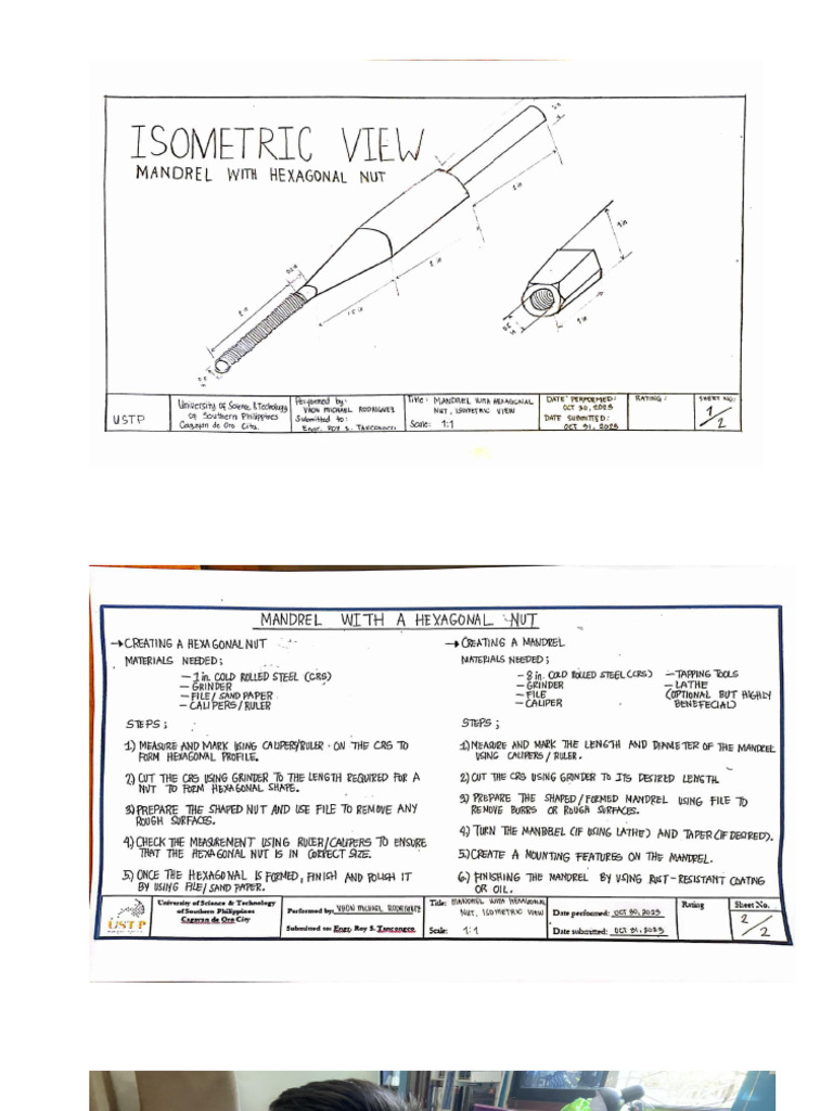 Rodriguez Bsme2b Assignment Isometric View. | PDF