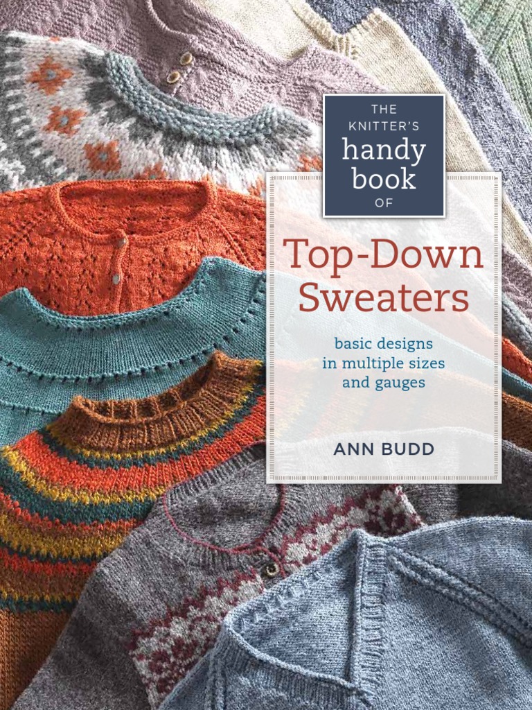 Knitter's Handy Book of Top Down BLAD Web | PDF | Knitting | Gauge ...