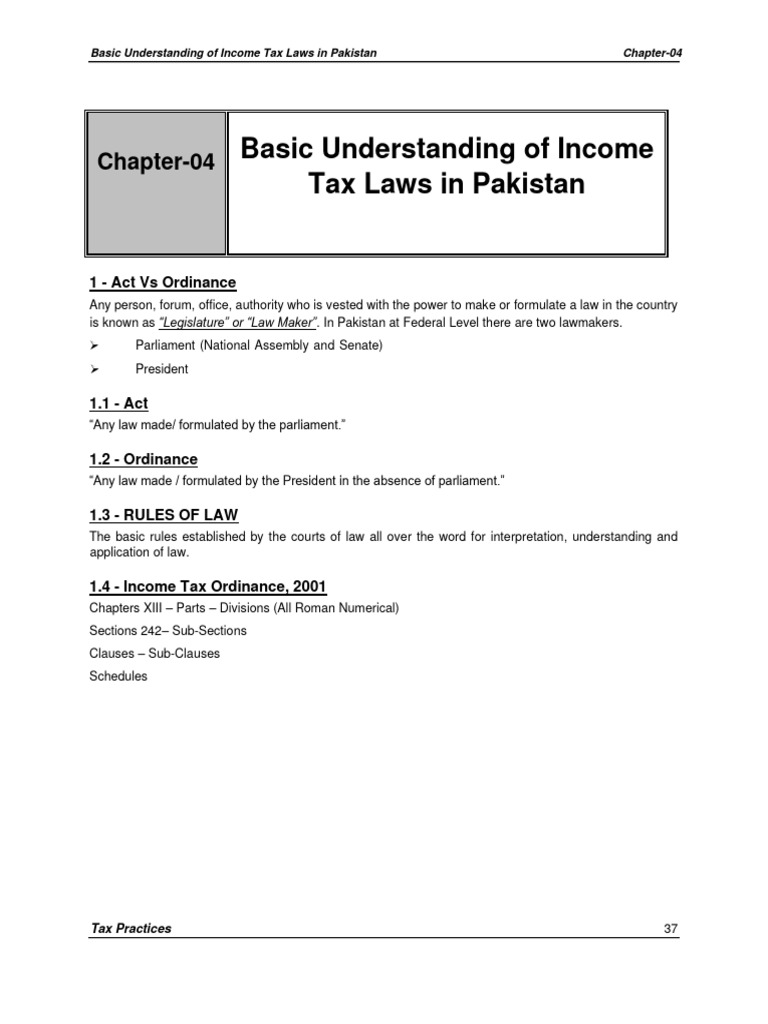 Ch. 4 | PDF | Taxation In The United States | Taxes