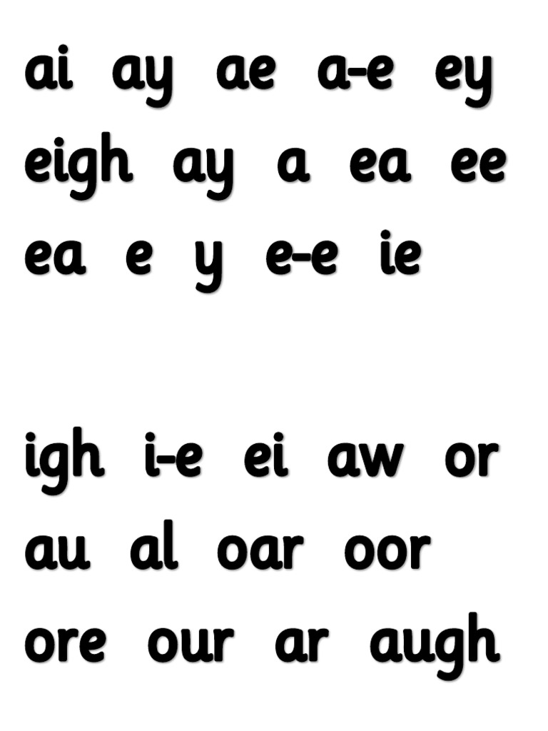 Printable Alternative Sounds | PDF