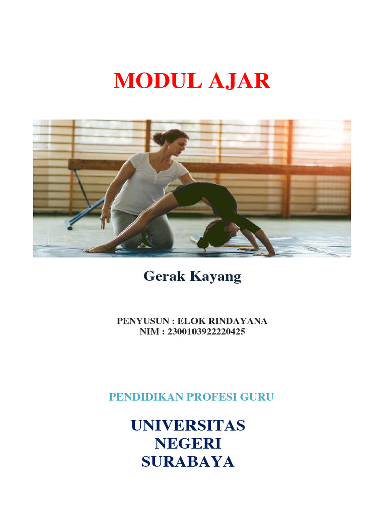 Siklus 2 Modul Ajar Gerakan Kayang (Fix) | PDF