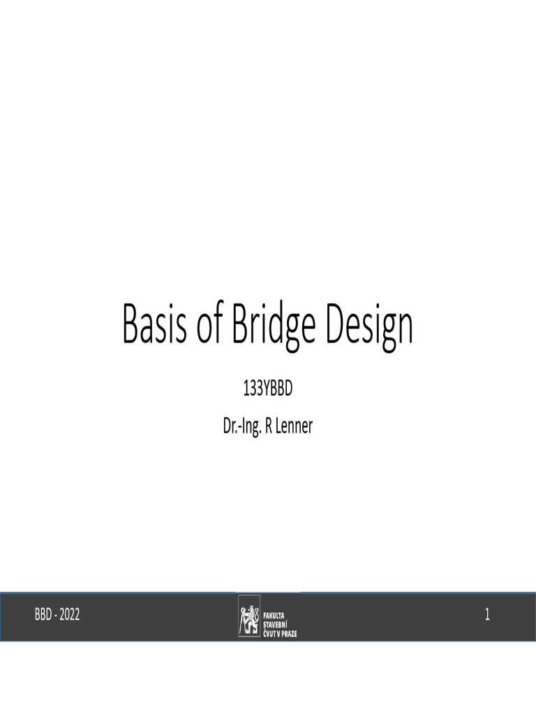 L1 - Introduction Bridge Design | PDF | Strength Of Materials | Mechanical Engineering